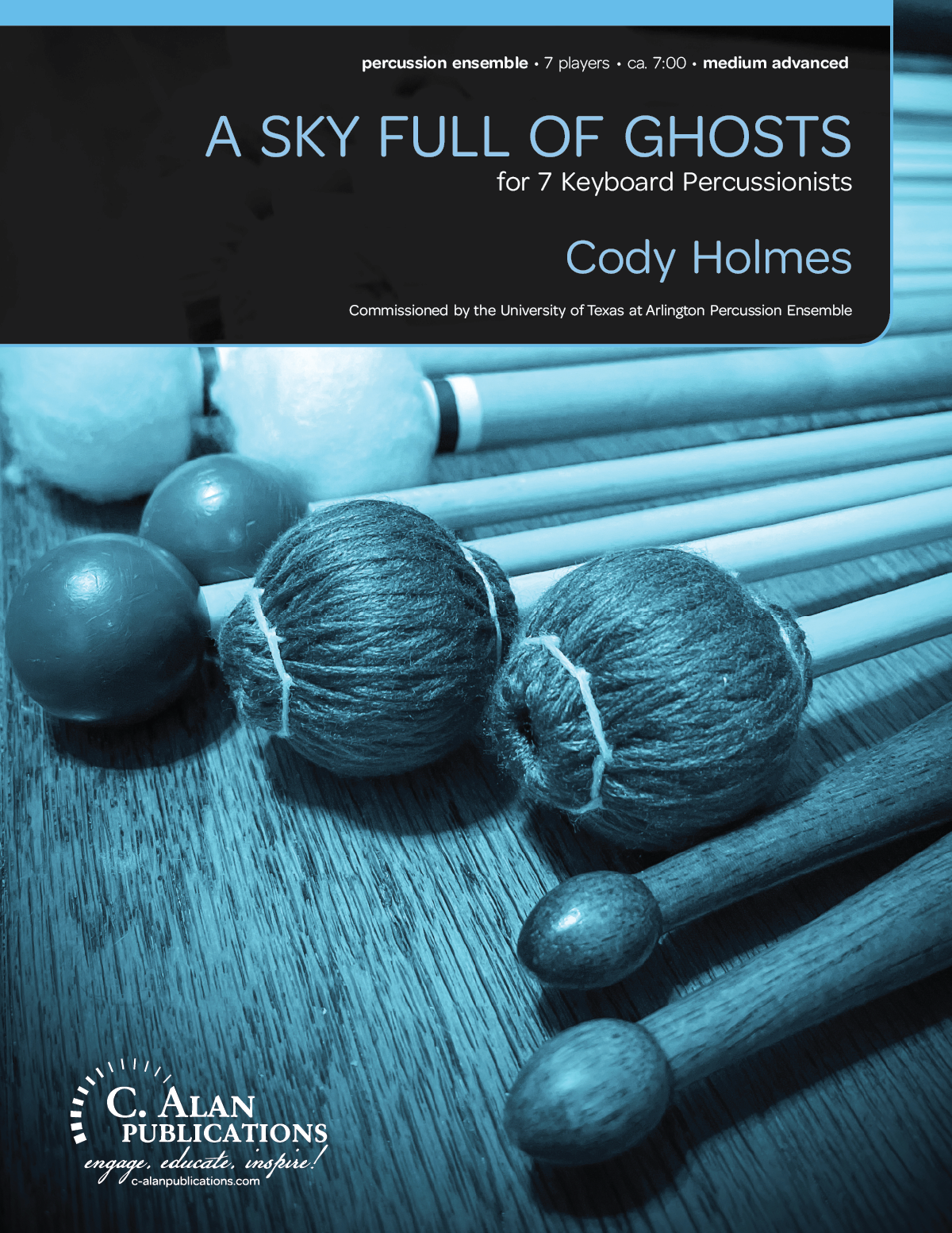 A-Sky-Full-of-Ghosts | Holmes, Cody – Concert & Marching Music